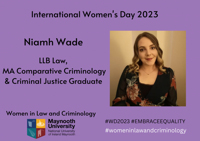Women in Law and Criminology | Maynooth University