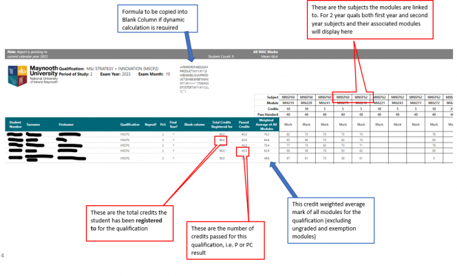Departmental Review of module results | Maynooth University