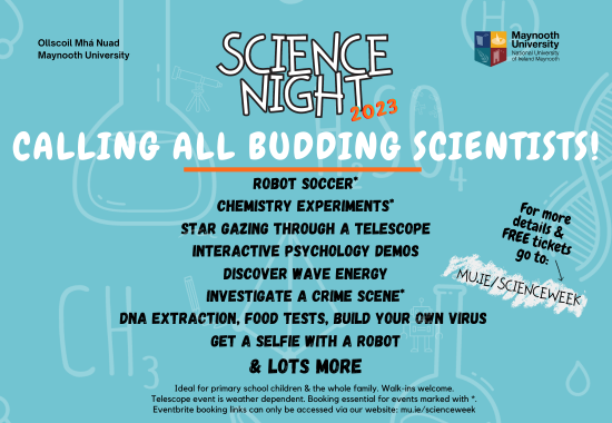 Science Night 2023 | Maynooth University