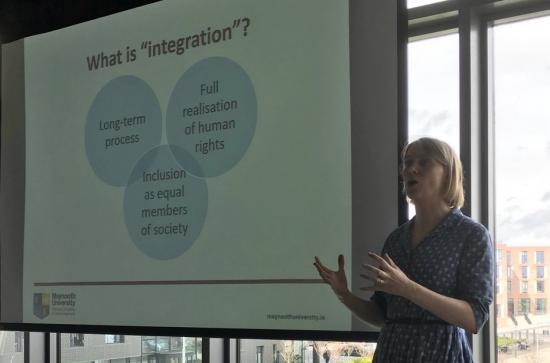 Dr Cliodhna Murphy presents at the Maynooth University Social Sciences ...