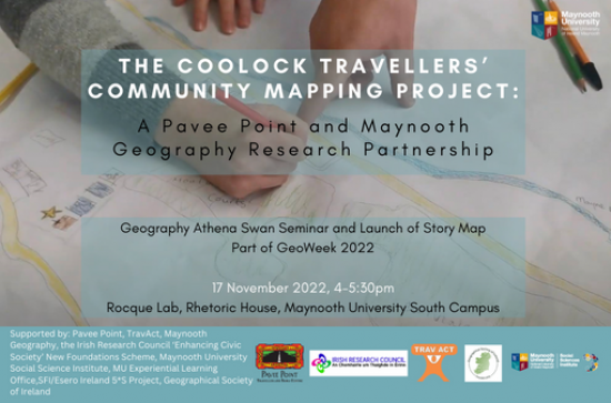 StoryMap Launch for the Coolock Travellers Community Mapping Project ...