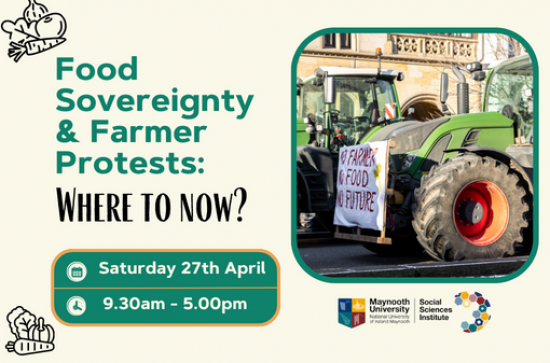 Food Sovereignty & Farmer Protests: Where to now? | Maynooth University
