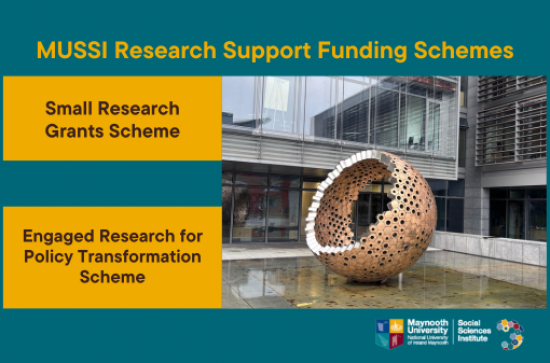 MUSSI Launches Two New Funding Calls for 2026 | Maynooth University