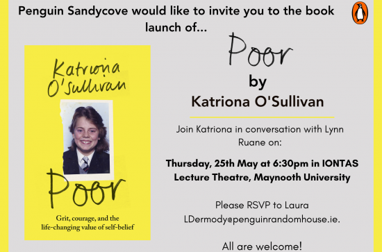 Book Launch: Poor by Katriona O'Sullivan | Maynooth University