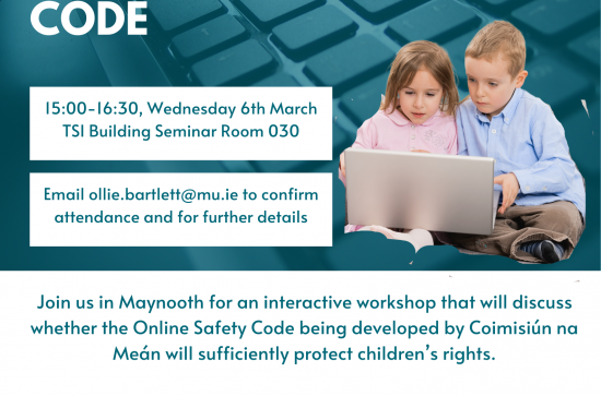 Interactive Workshop on Children’s Rights and the Online Safety Code ...